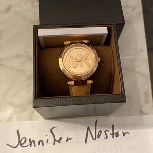 MICHAEL Michael Kors | Accessories | Michael Kors Rose Gold Watch With ...